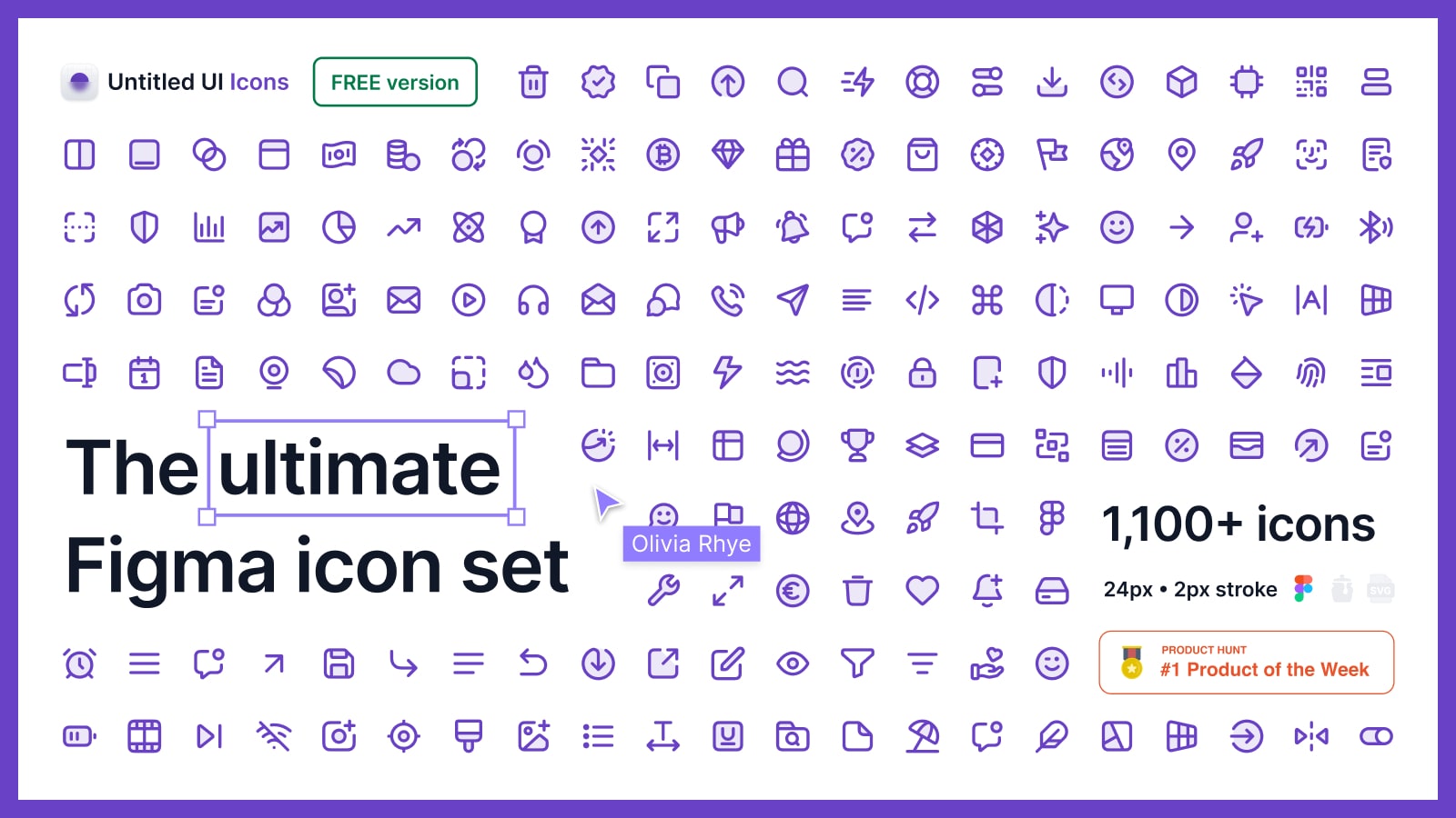1,100+ FREE essential Figma icons — Untitled UI Icons
