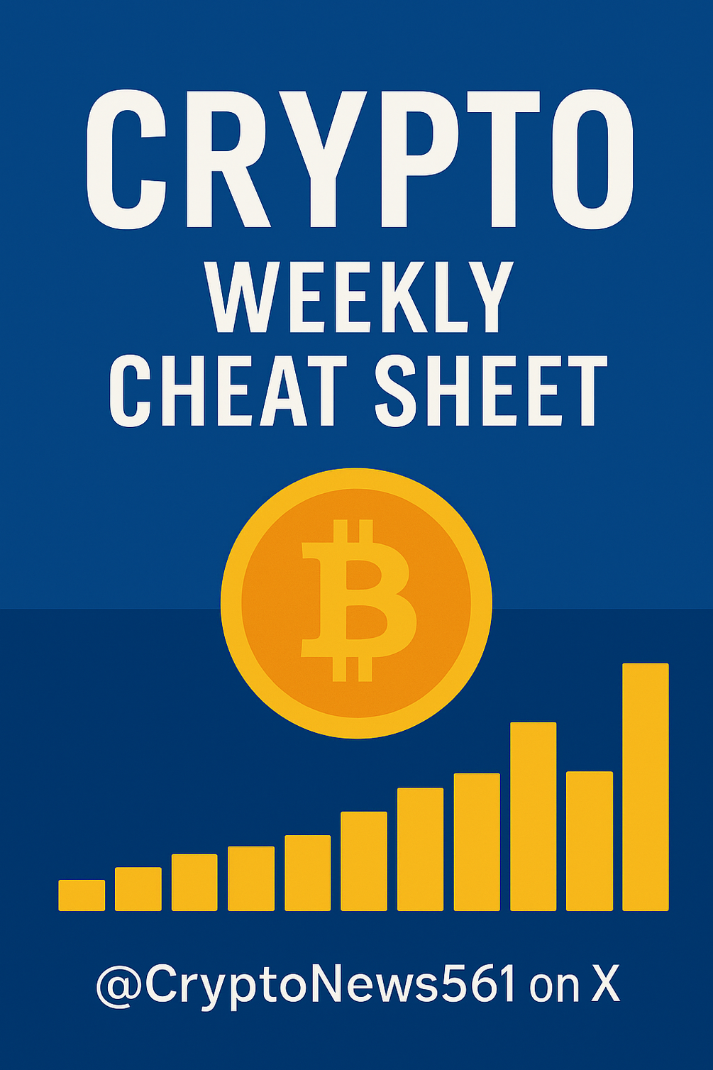 Crypto Weekly Cheat Sheet