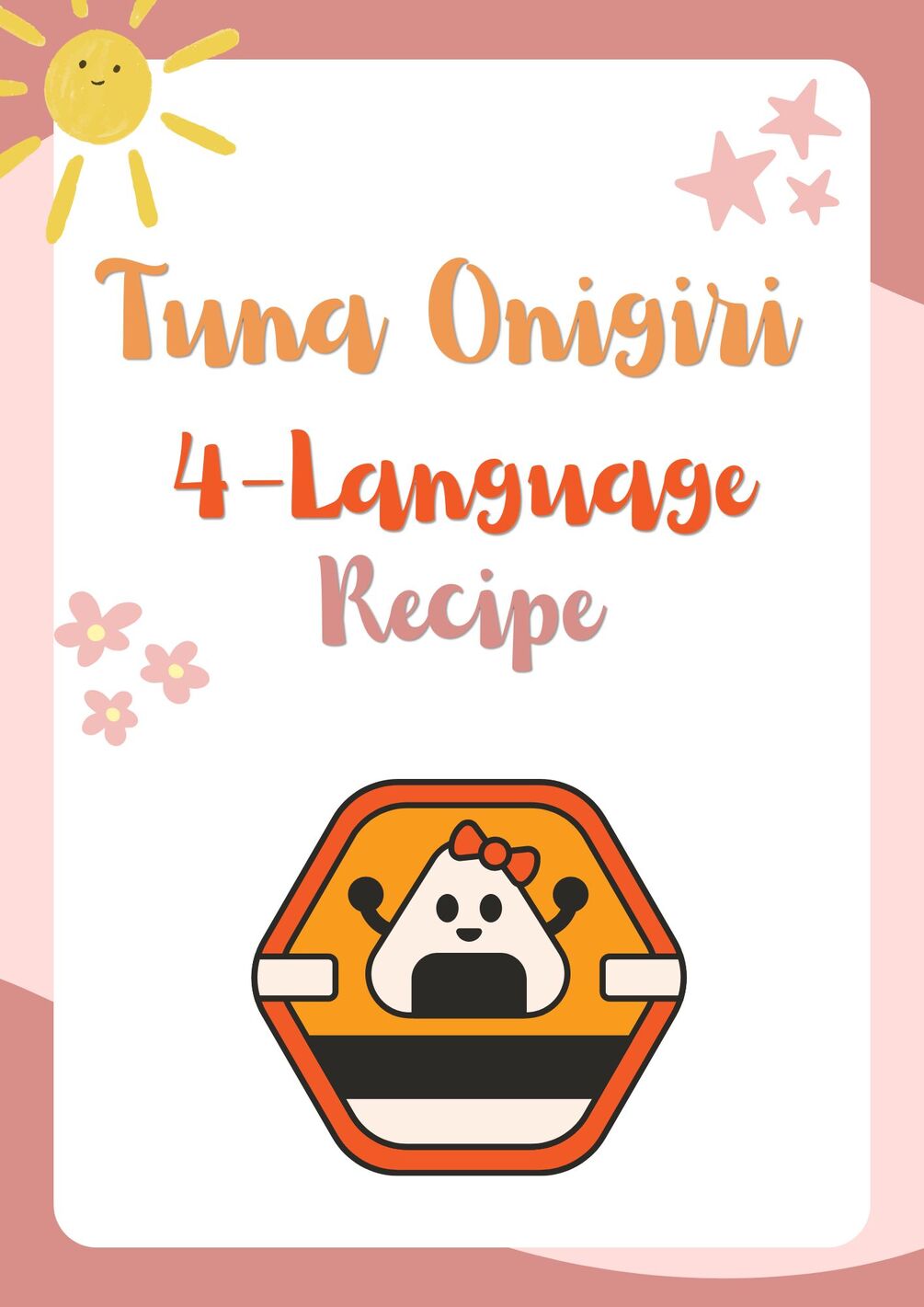 Tuna Onigiri – 4-Language Recipe PDF