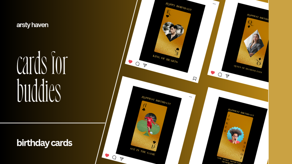 Cards for buddies ♠️