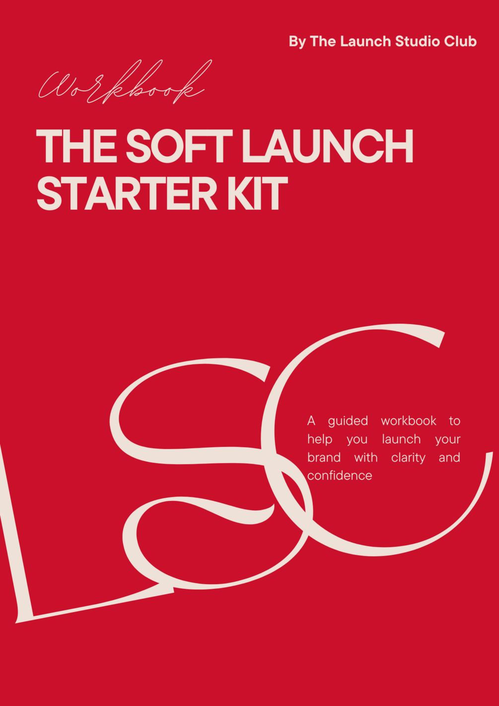 The Soft Launch Starter Kit: The Ultimate Brand Workbook for Founders
