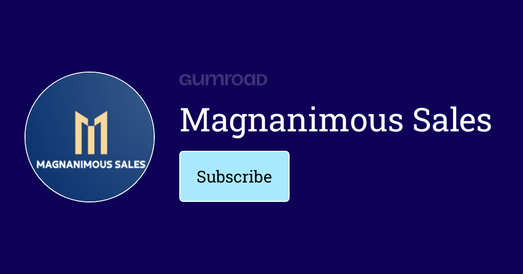 Magnanimous Sales