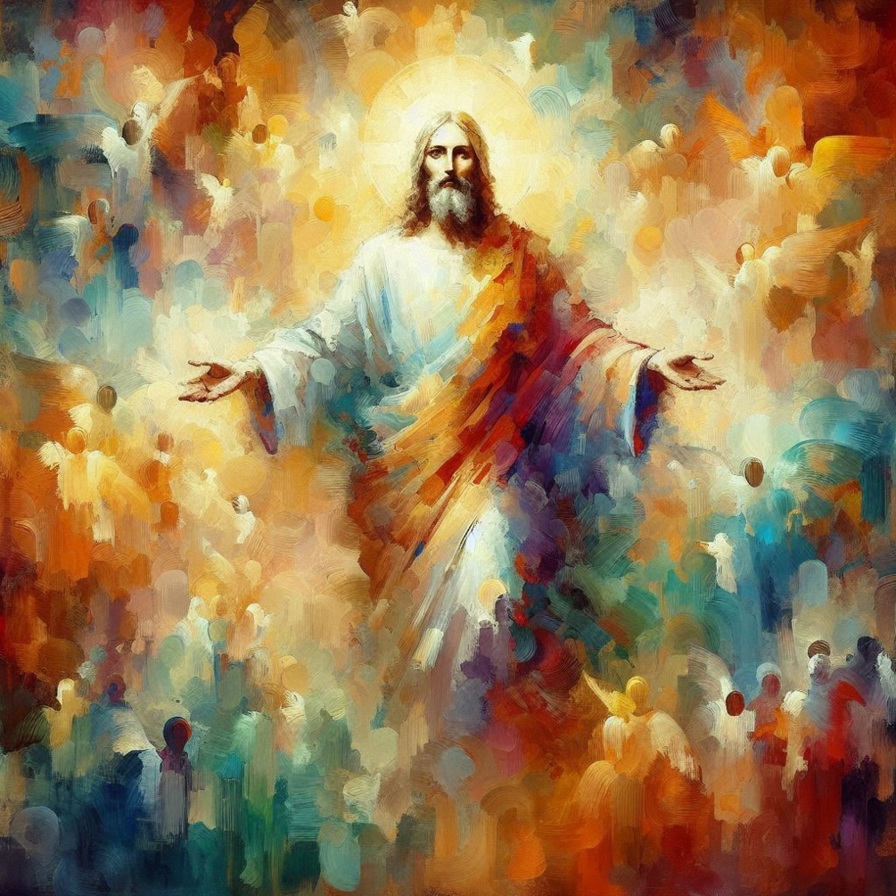 🎨 Divine Expressions: Abstract Images of Jesus 🖼️🙏 #AbstractArt #Jesus ...