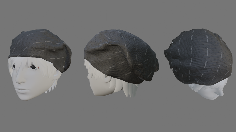 Beanie[VRChat Asset/Free Asset]