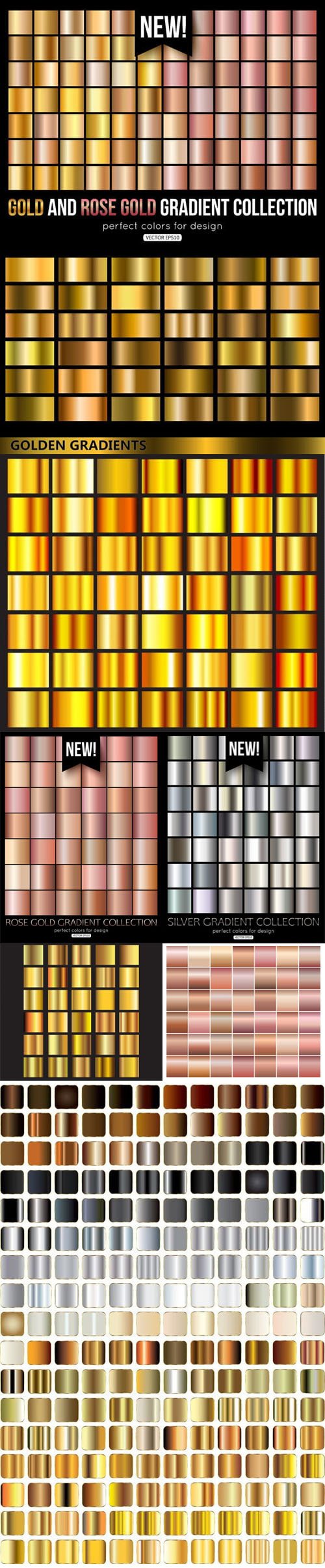 Gold Gradient Collection Bundle