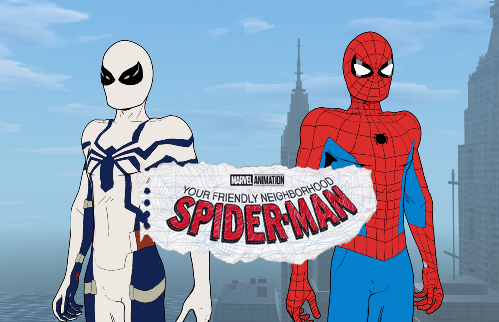 Your Friendly Neighborhood Spider-Man 3d Model (NO TEXURES)