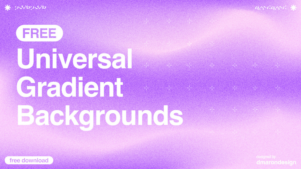 FREE 40 Universal Gradient Backgrounds