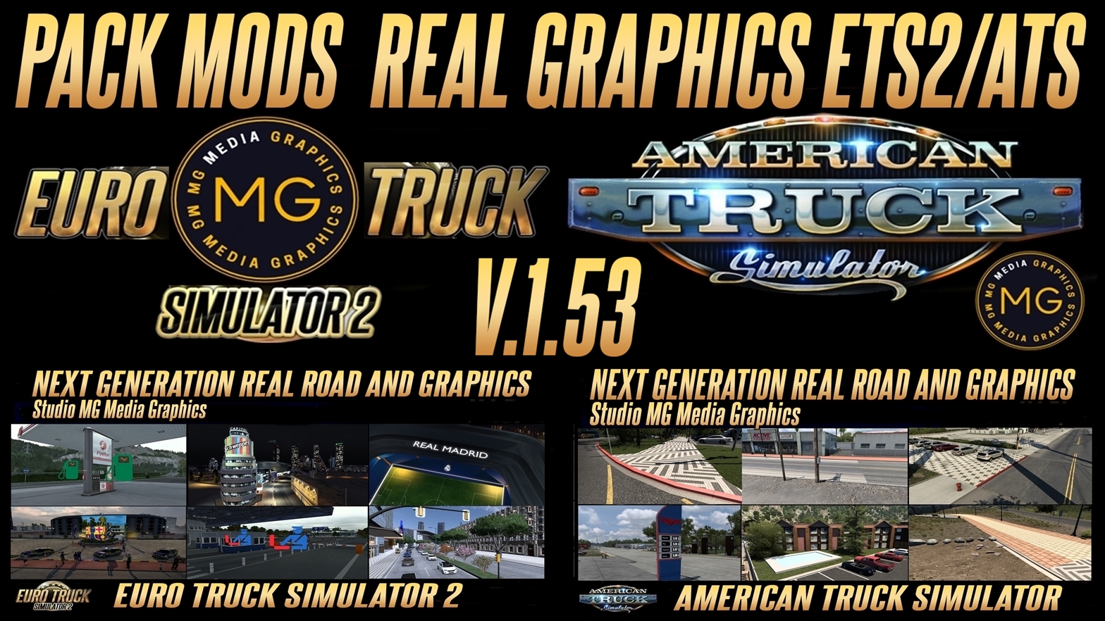 Pack de Texturas NEXT GENERATION REAL GRAPHICS EST2/ATS [Siempre ...