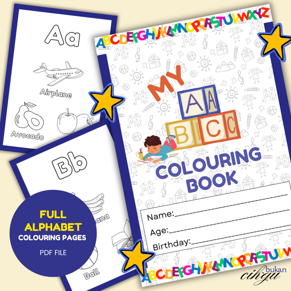 The Whimsical ABC Adventure: A Digital Coloring Journey