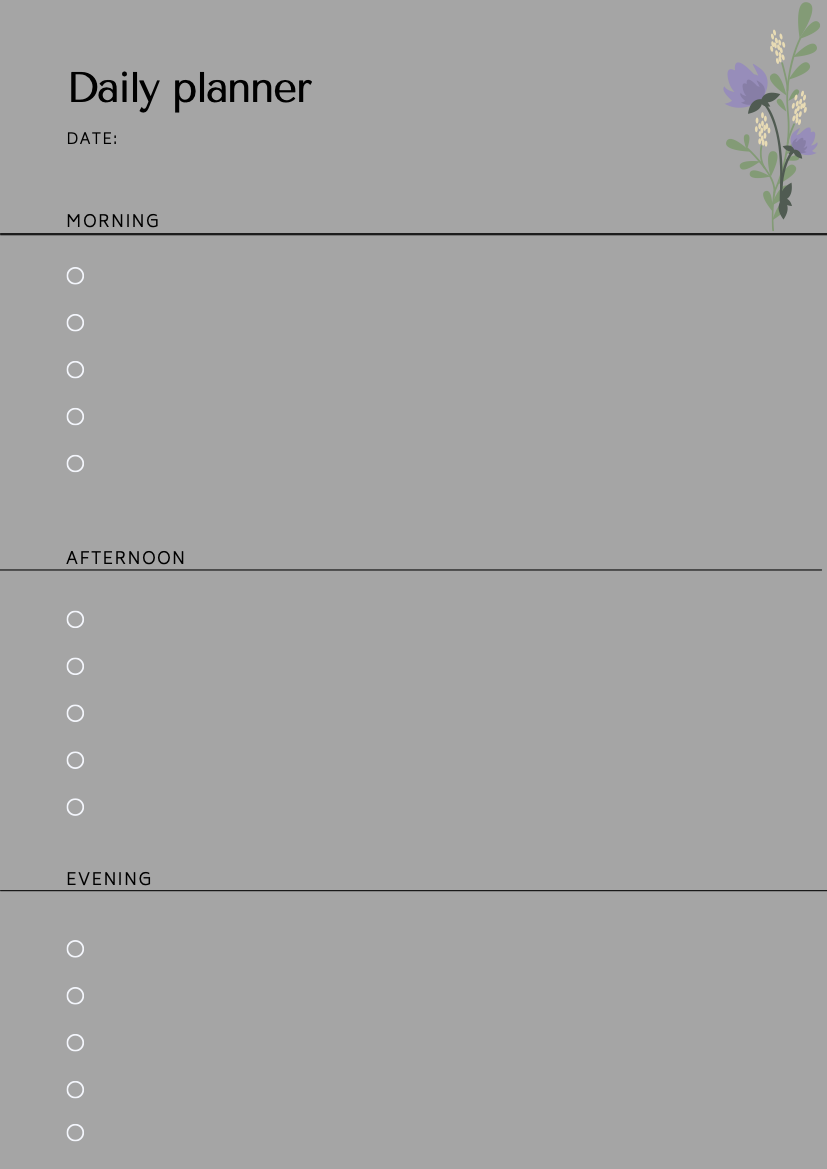 Daily Planner