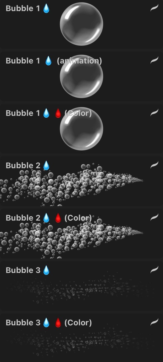 FREE Bubble Brush Set for Procreate!