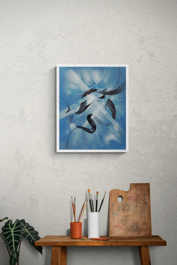 Going Non-Earth - 40x50cm