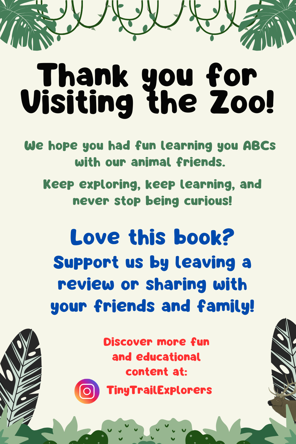 Zoo Animals A to Z - Fun Alphabet for Kids