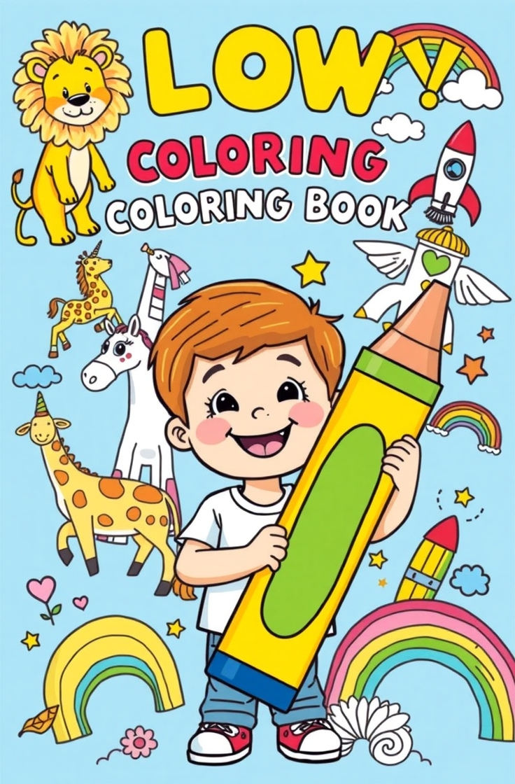 Animal Friends Coloring Book: 23 Pages of Adorable Creatures