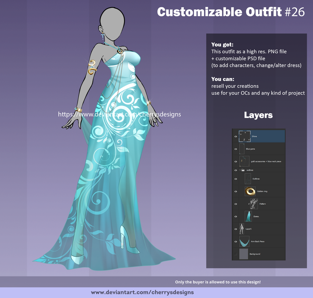 customizable Outfit Design 26