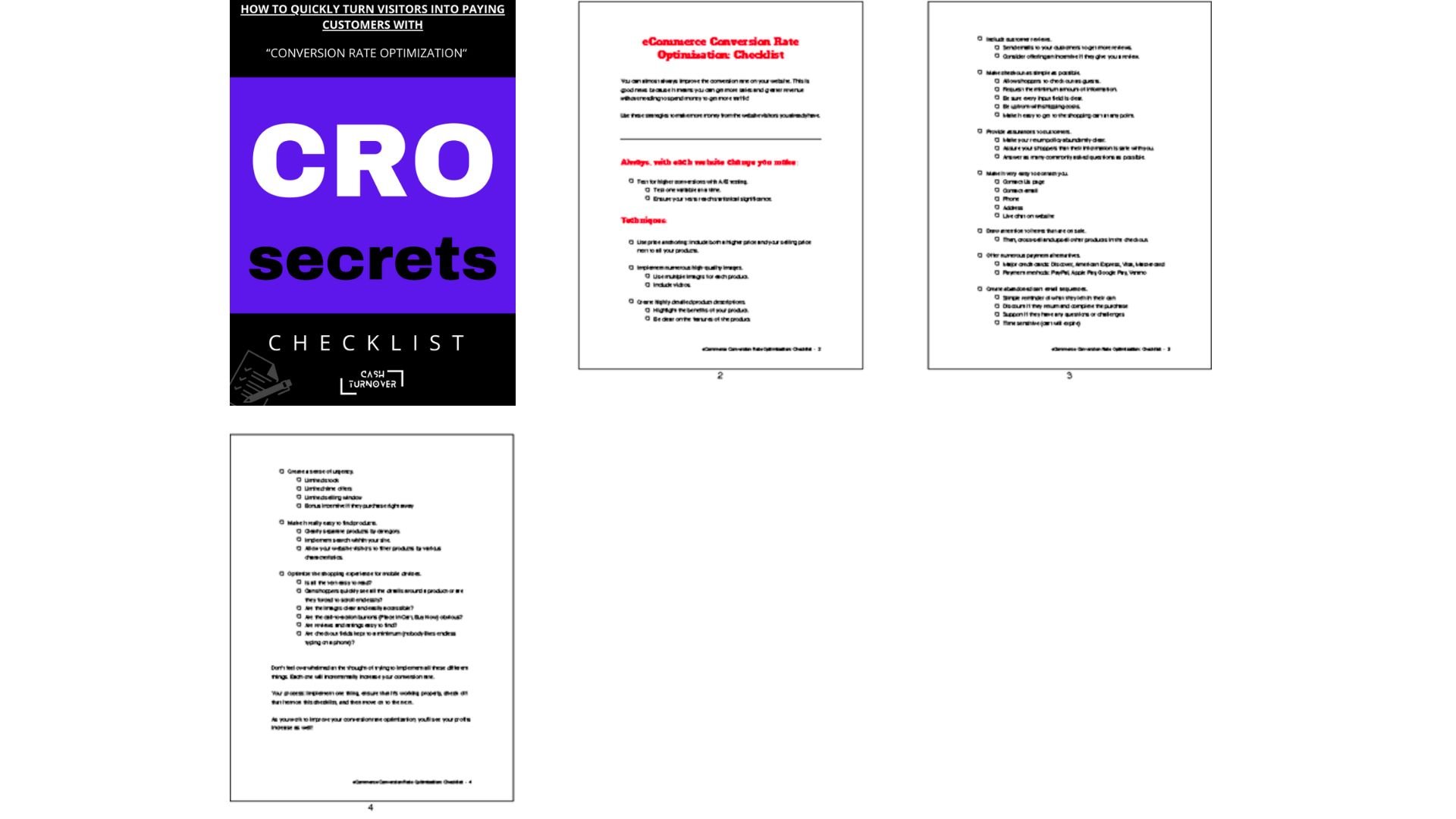CRO SECRETS Bundle: DROPSHIPPING EDITION