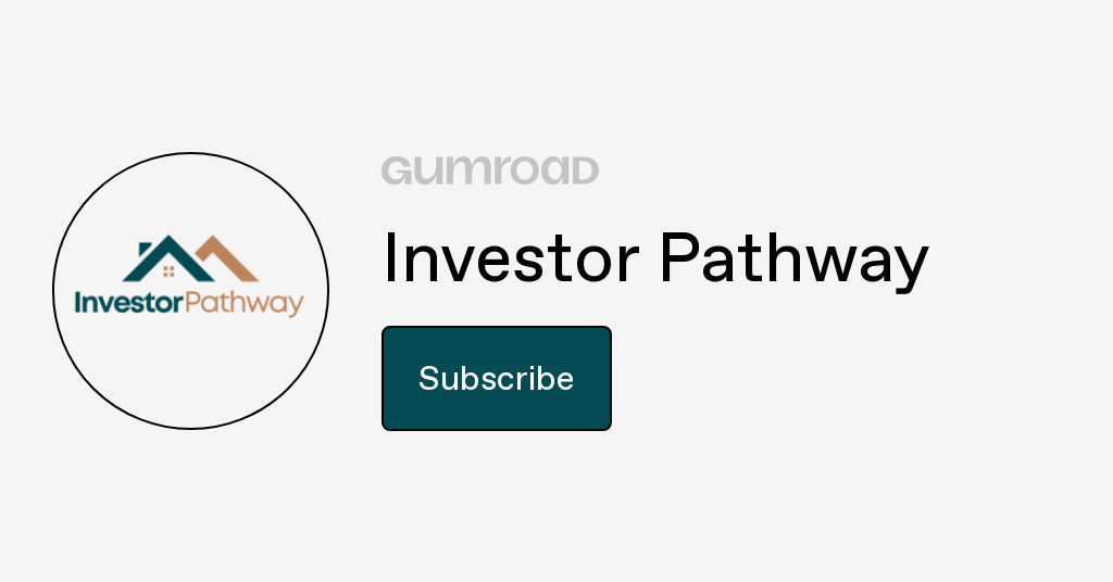 Investor Pathway