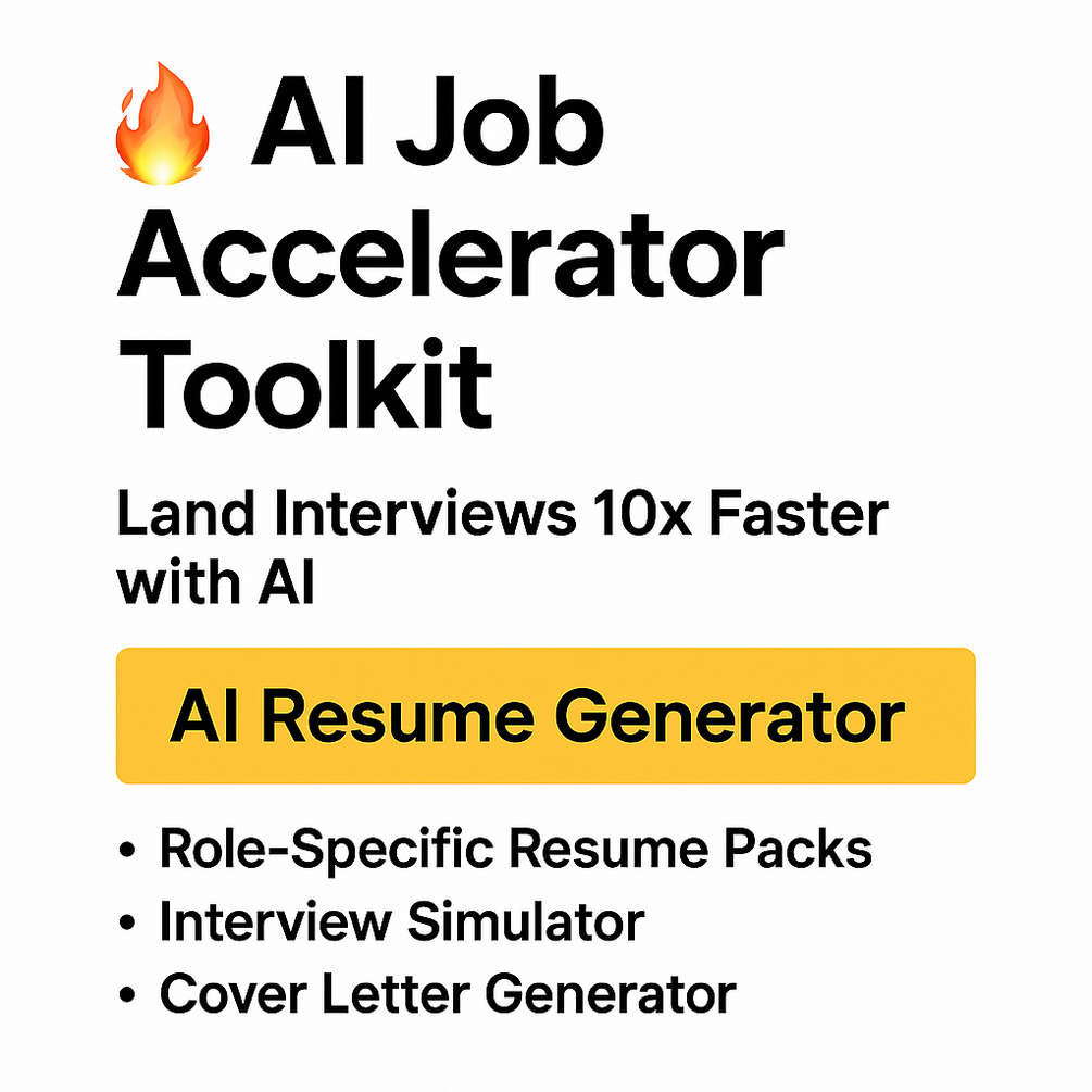 AI Resume Booster Kit