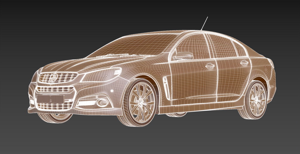 Holden VF Commodore Calais V SSV with HQ interior 2013