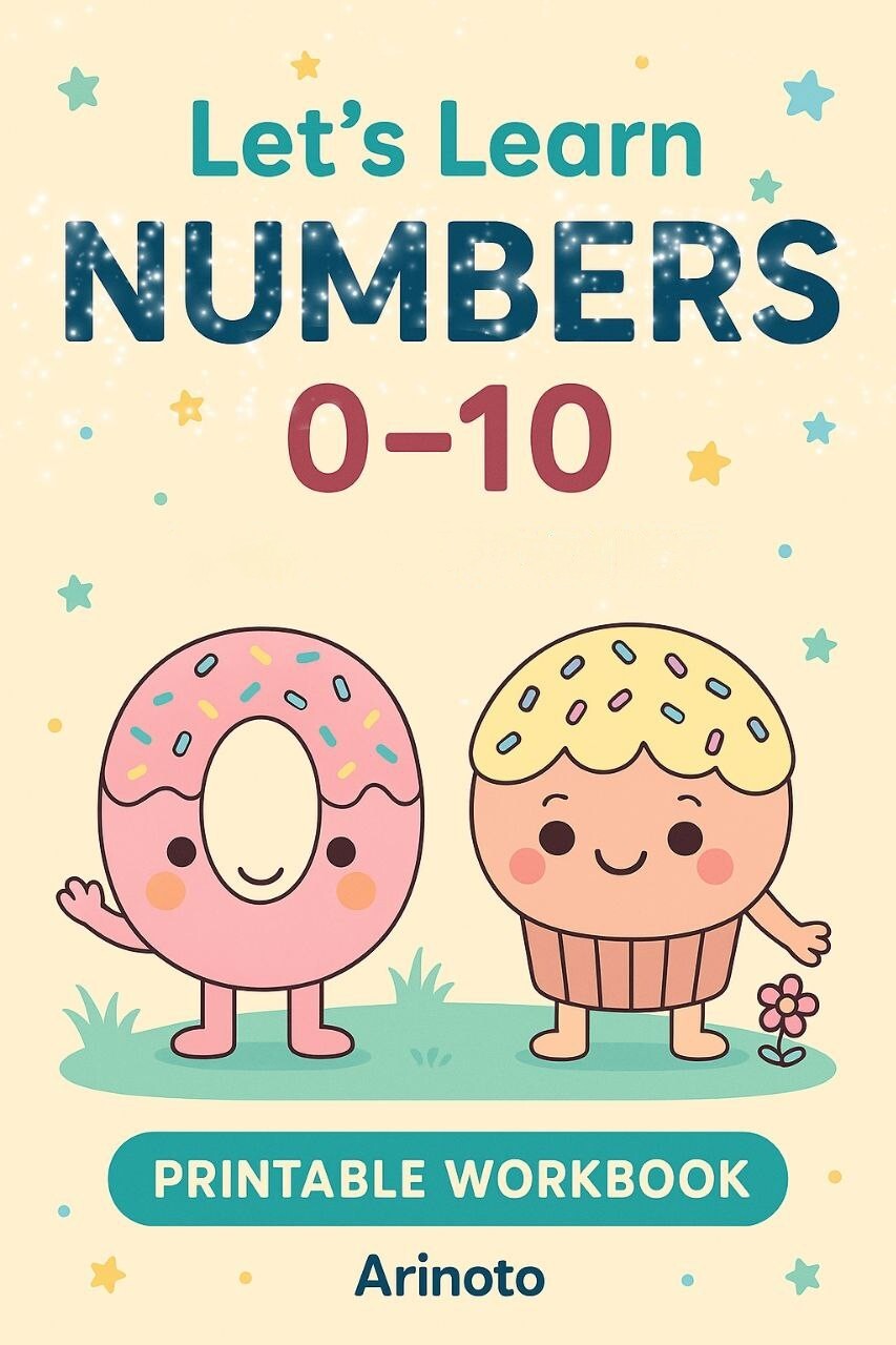 Learn Numbers 0–10: Fun Printable Pack for Kids + Coloring & Stickers ...
