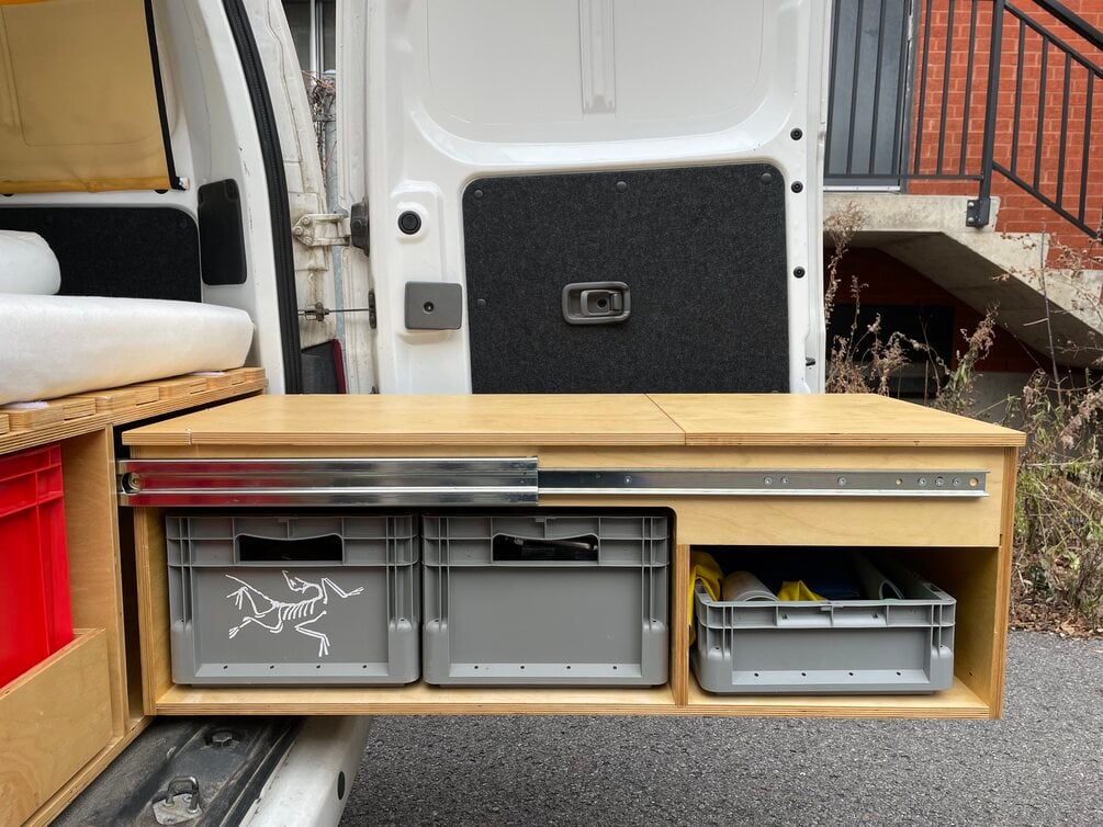 MicroVan Camper Conversion: CNC Ready Files