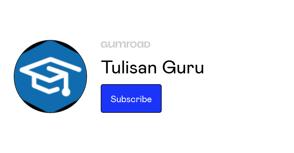 Tulisan Guru