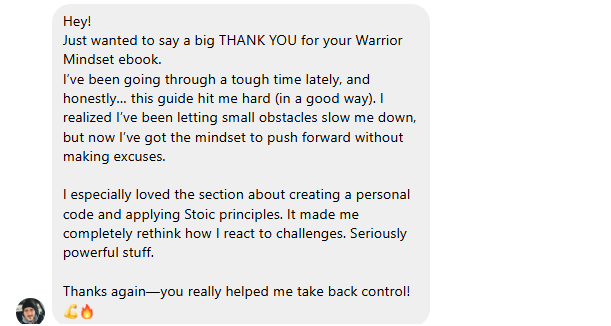 Warrior Mindset ⚔️