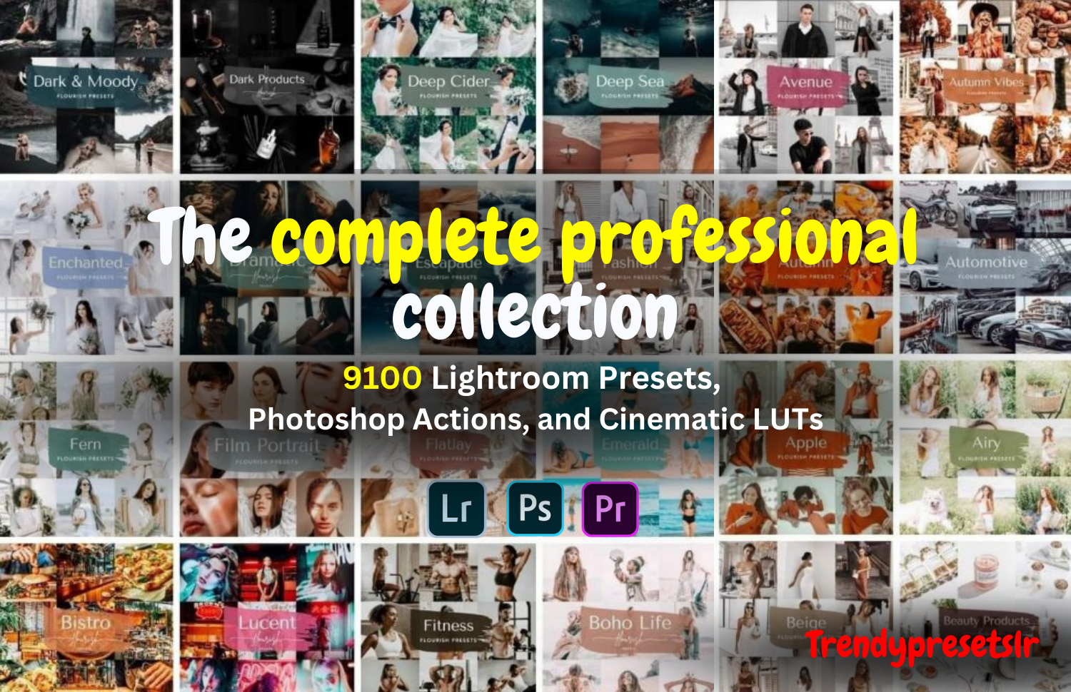 200+ Premium Lightroom Presets and Luts Bundle For Free