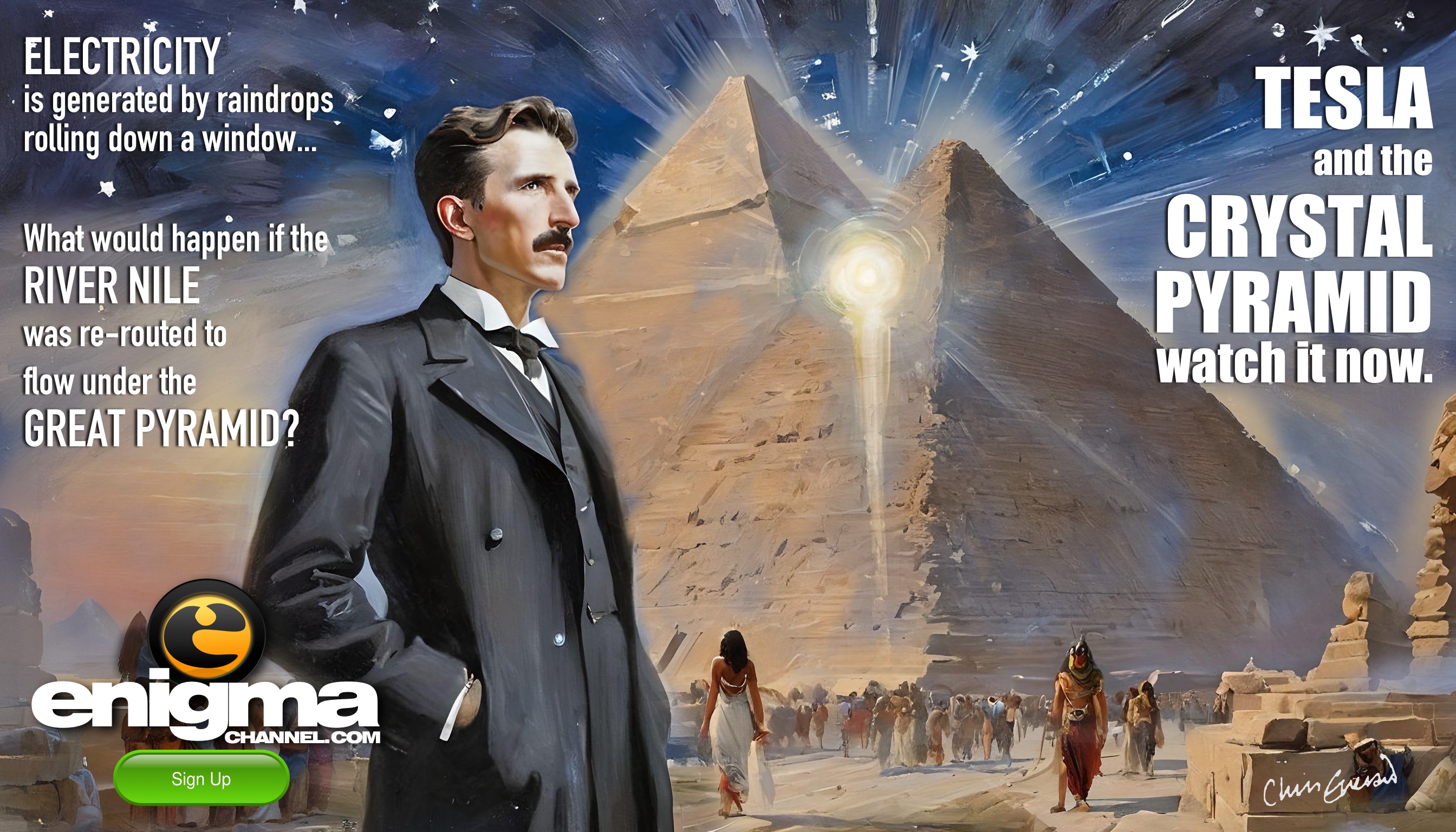 Tesla and crystal-based electricity - Chris Everard - British author ...