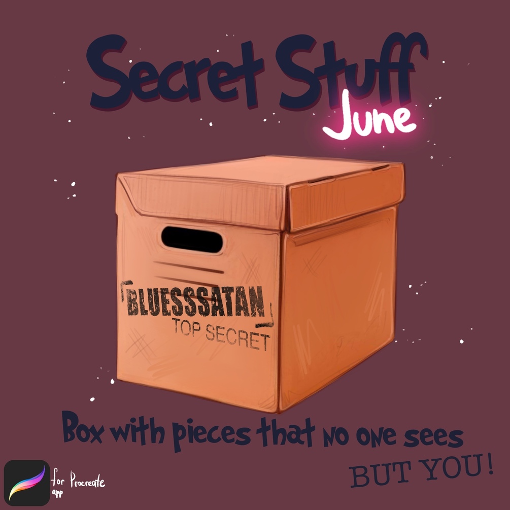 Secret Stuff JUNE for Procreate app