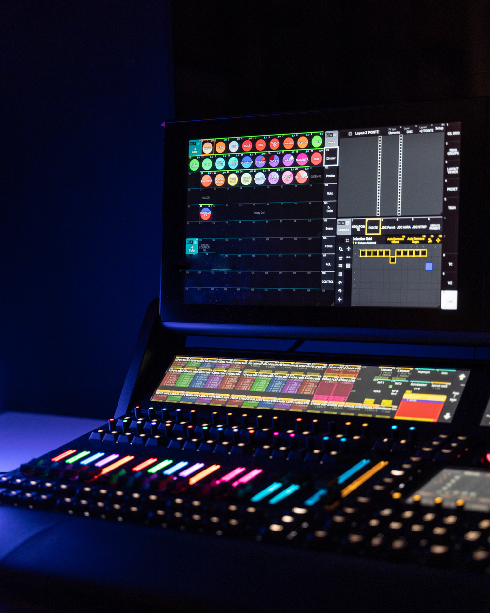 grandMA3 Color Theme "Stealth"