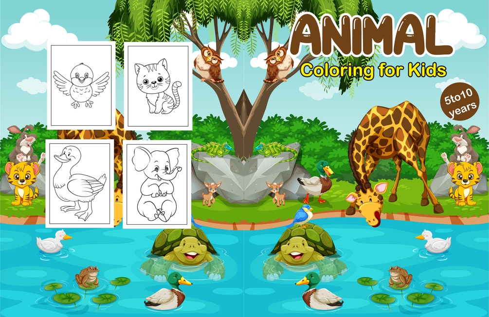 Animal Coloring Book