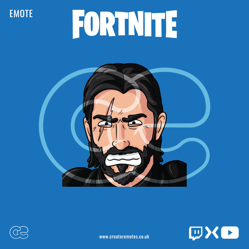 Emote - John wick rage.