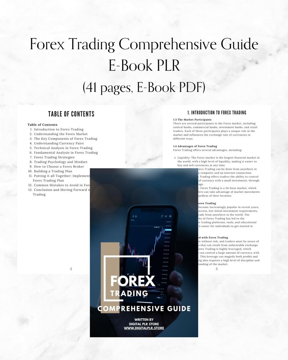 Forex Trading Comprehensive Guide E-Book PLR