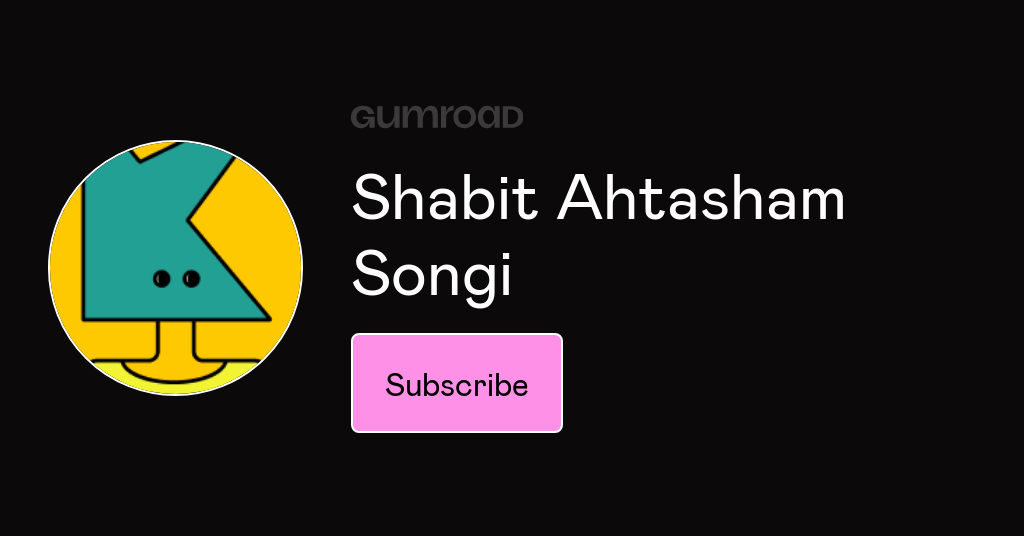 Shabit Ahtasham Songi