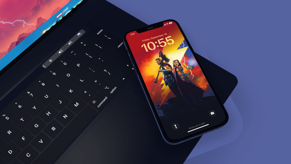 Thor: Love & Thunder iOS 16 Wallpaper Bundle