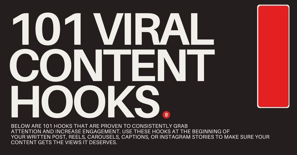 101 Viral Content Hooks