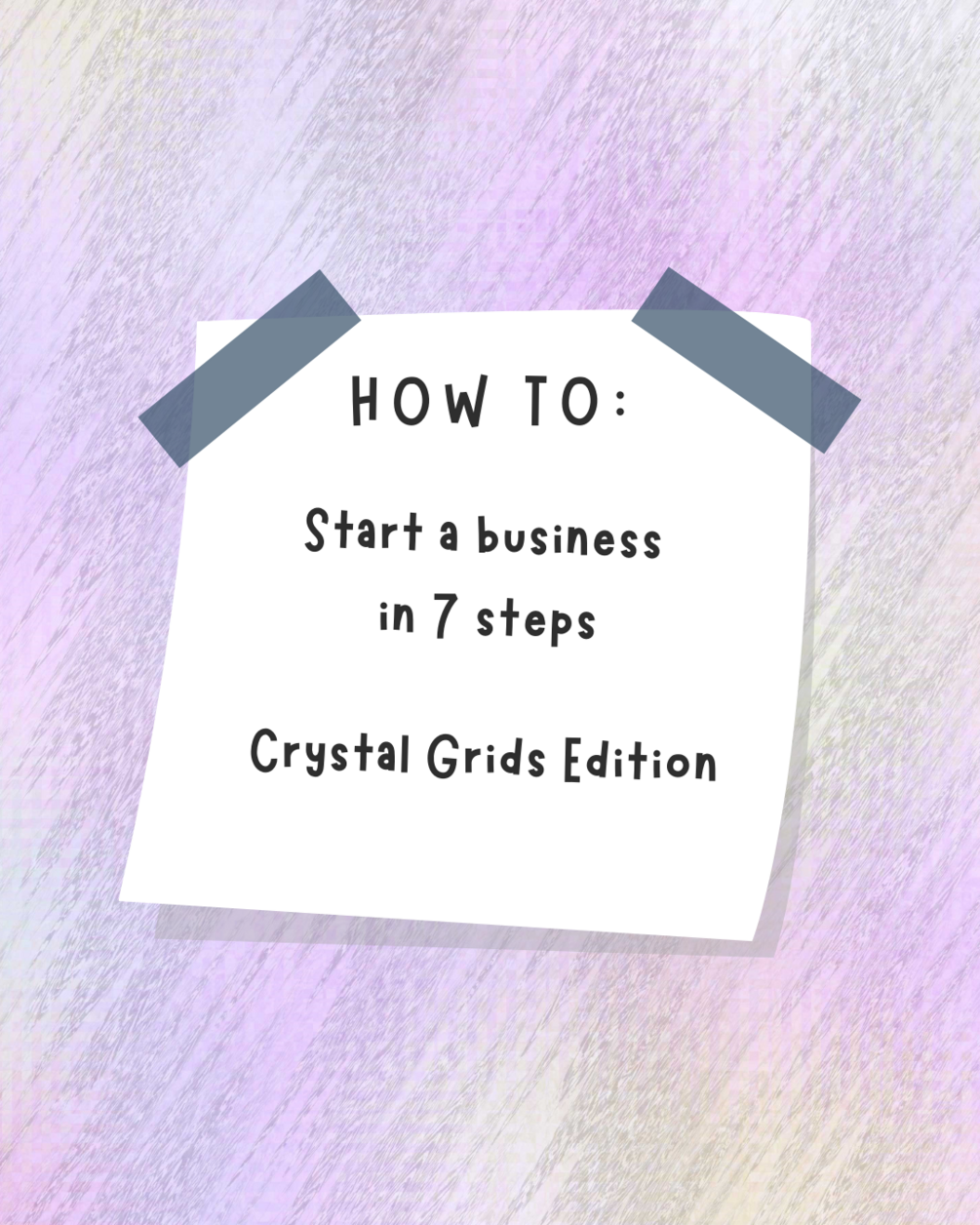 How to Start A Crystal Grid Mat Business