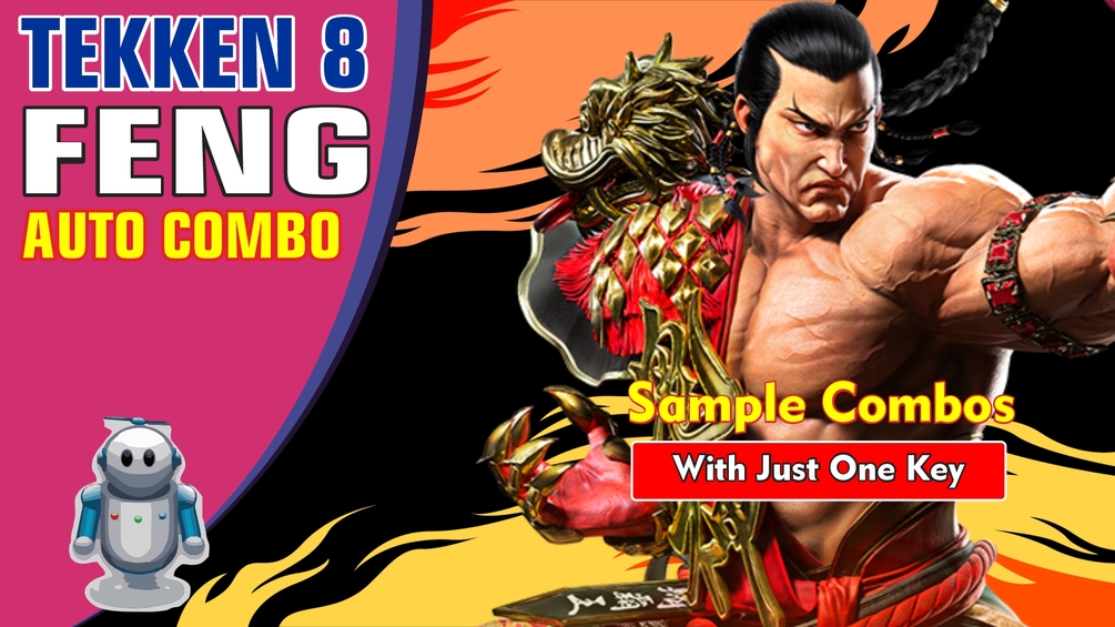 Feng Auto SAMPLE COMBO ONLY - Tekken 8 (macro file *.mcr)