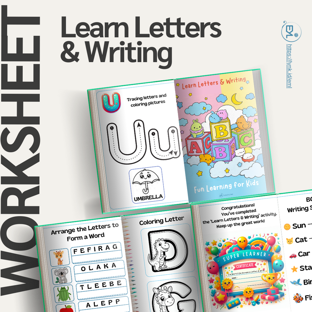 "Fun & Engaging Alphabet Learning Book – 64 Pages of Writing & Activity ...