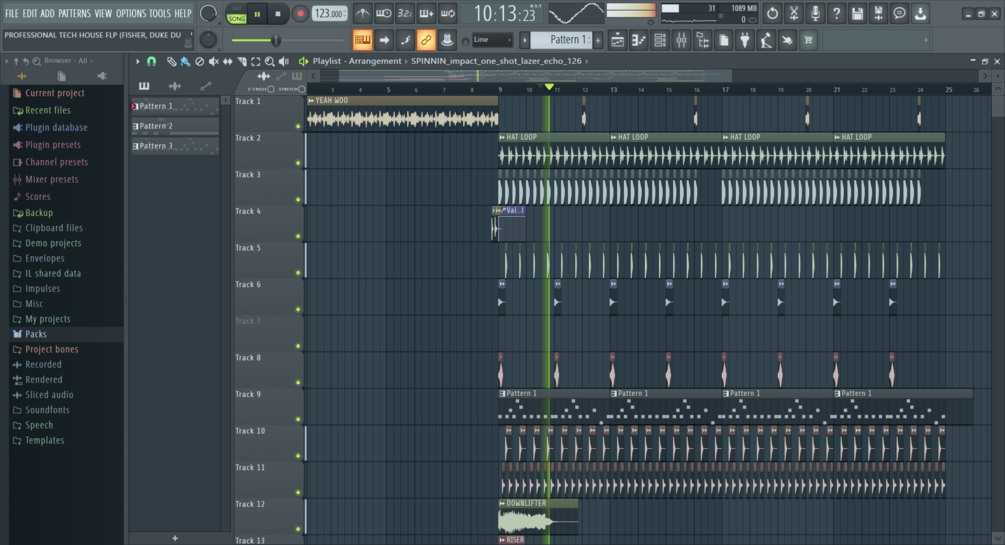 PROFESSIONAL TECH HOUSE FLP (FISHER, DUKE DUMONT, JAMES HYPE STYLE)