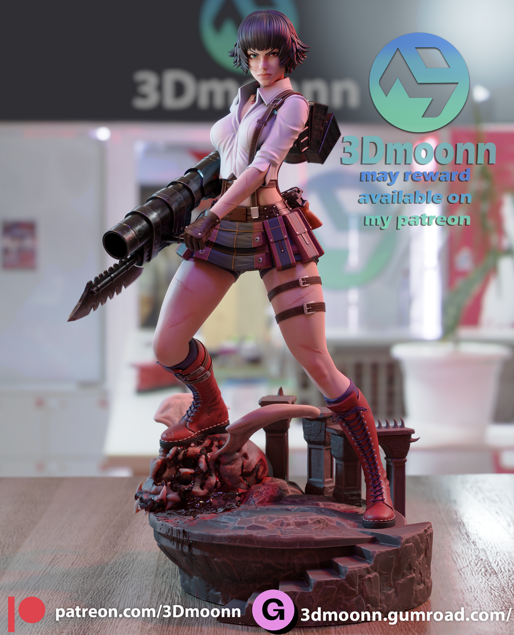Lady - Devil may cry 3 - stl