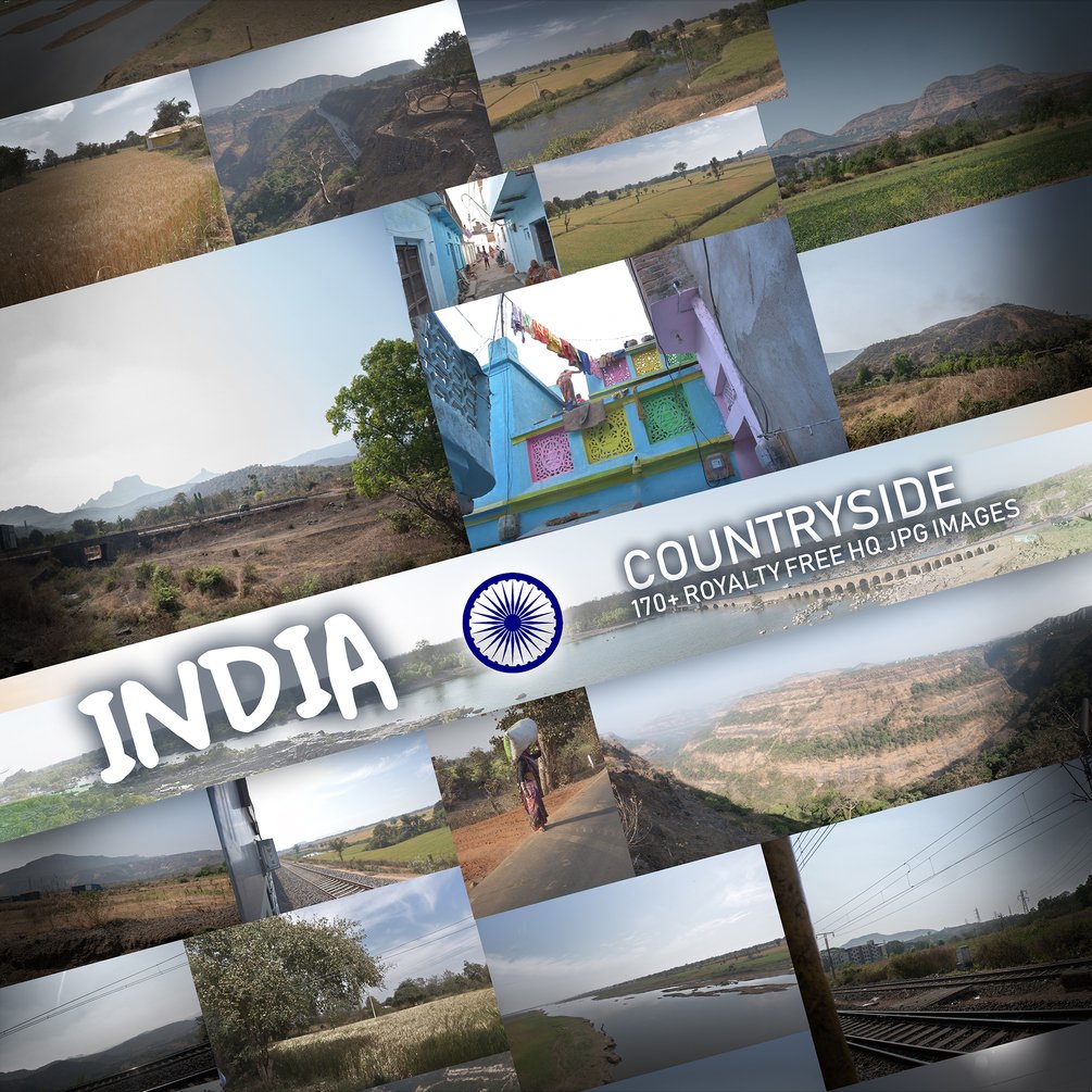 India Countryside Photopack