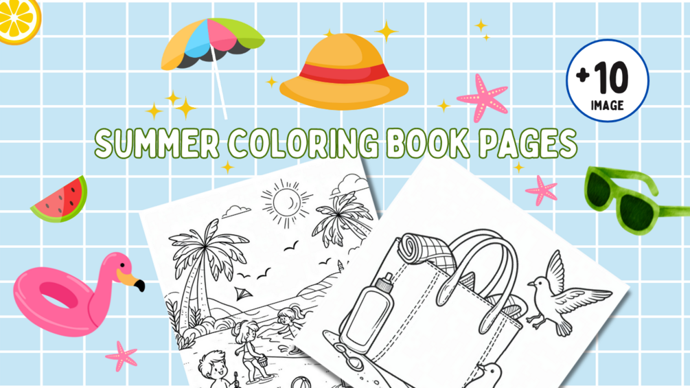 summer coloring pages