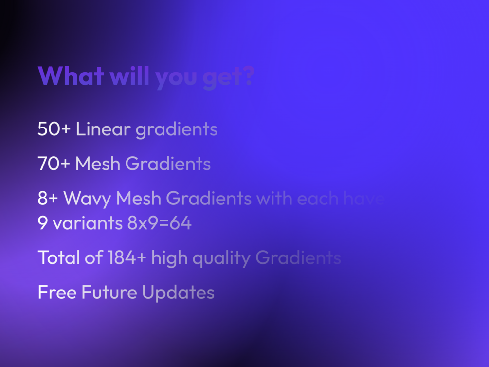 Gradients Collection