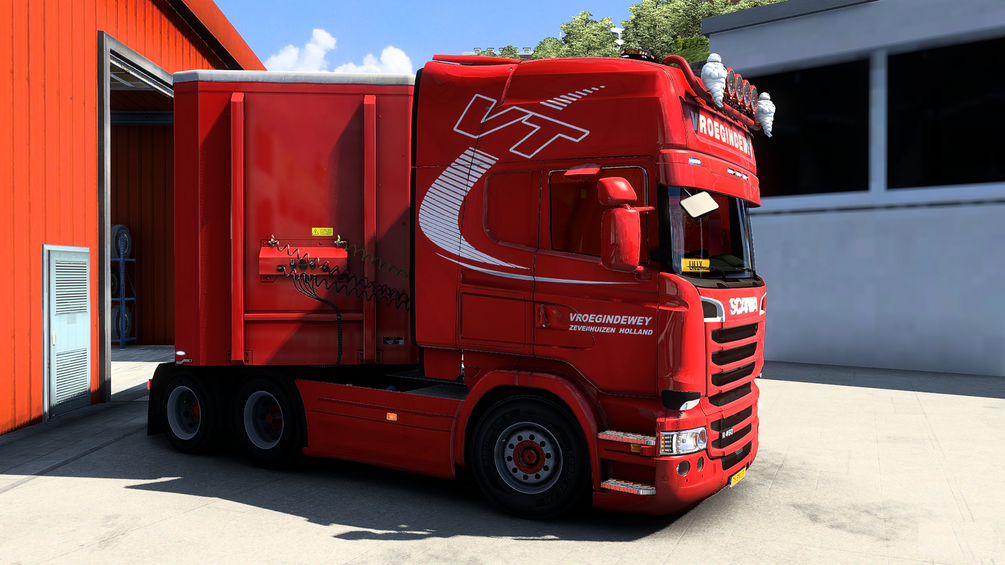 Scania RJL 6s Vroegindewey Combo Skin
