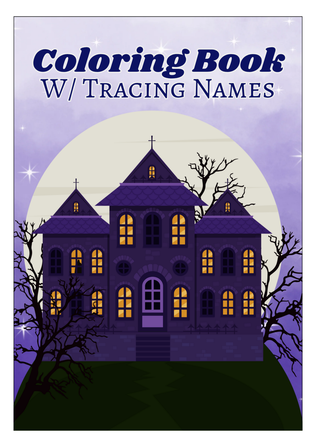 Coloring Book w/ Tracing Names