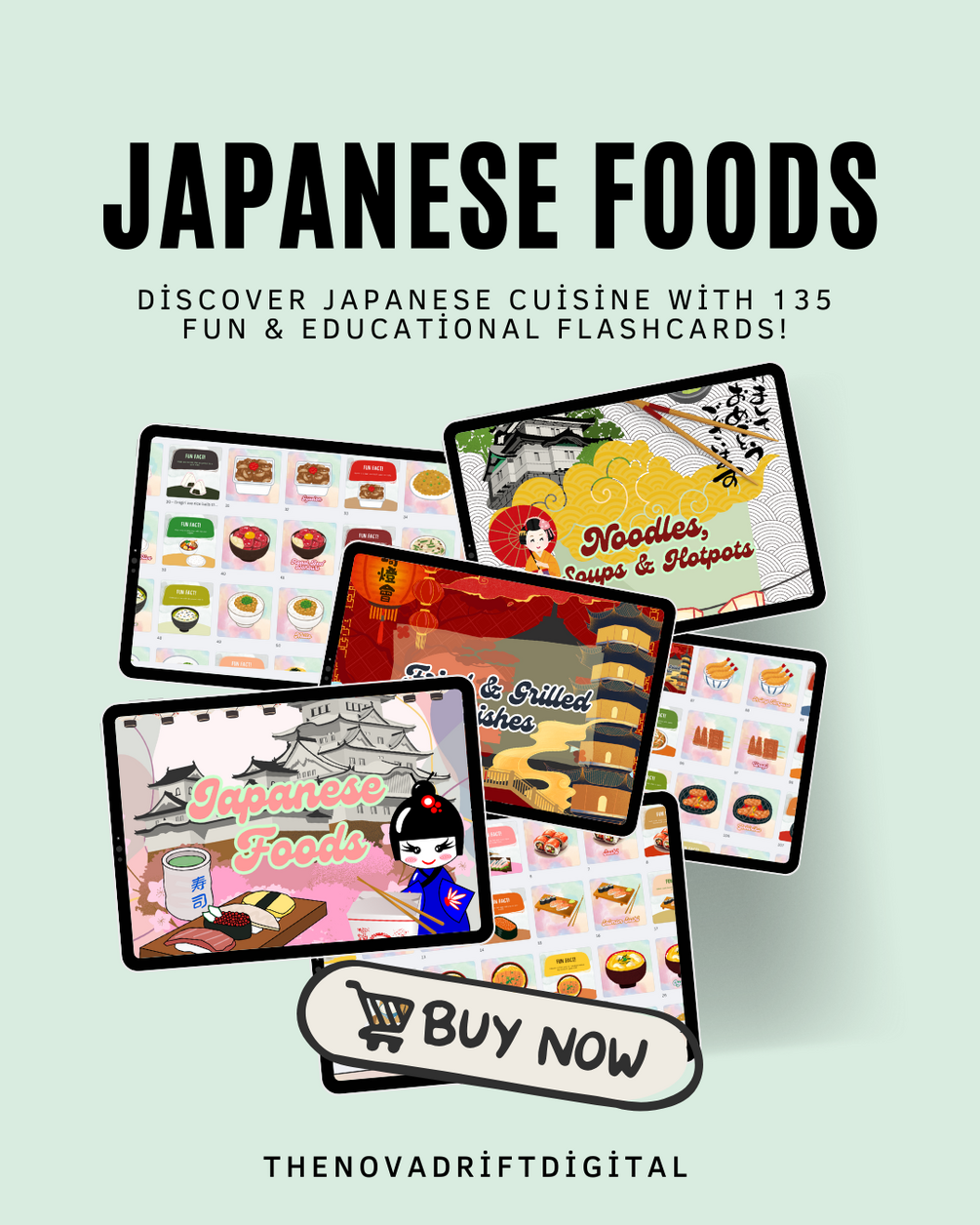Japanese Food Flashcards