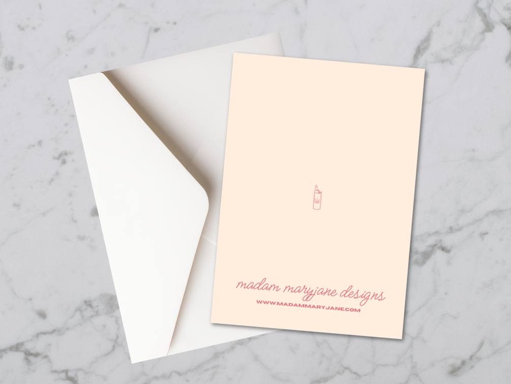 Digital download | Let's get baked birthday card | Stoner gift | Weed theme