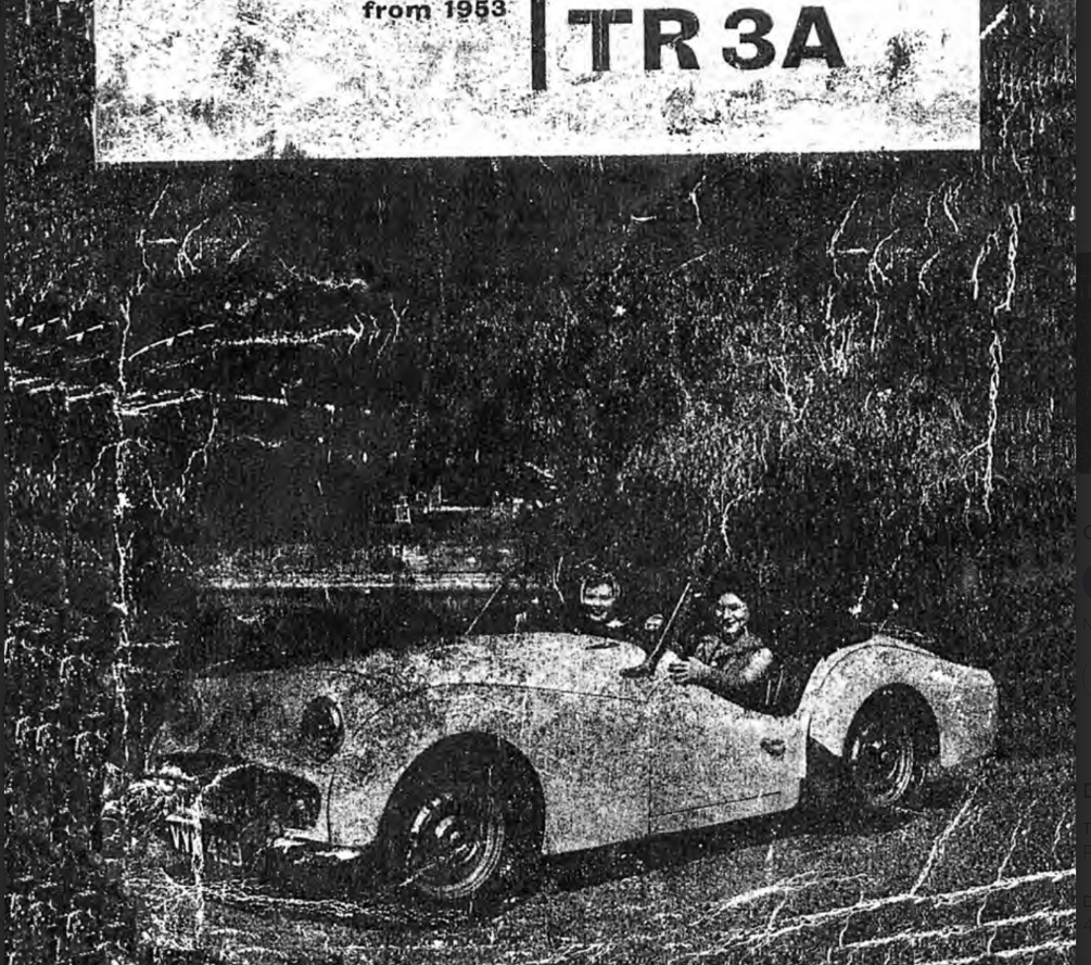 WORKSHOP MANUAL TRIUMPH TR1 TR2 TR3A 85 PAGES IN ENGLISH PDF